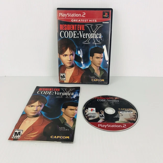 RESIDENT EVIL CODE Veronica X 5th Ann. CIB completo edizione PS2 con ...
