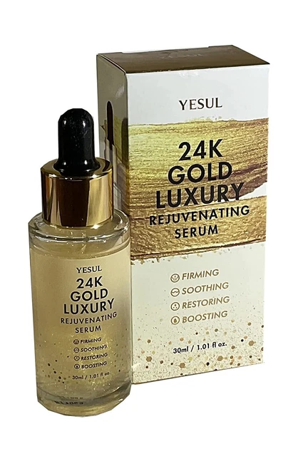 YESUL 24K GOLD Luxury Rejuvenating Serum Firming Soothing Restoring ...
