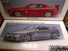 LOT OF 2 NISSAN SKYLINE GT-R (R34) NISMO S-TUNE RED & SILVER AUTOart 1: ...