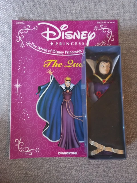 DISNEY PRINCESS DEAGOSTINI Porcelain Doll And Magazine No. 22 The Queen ...