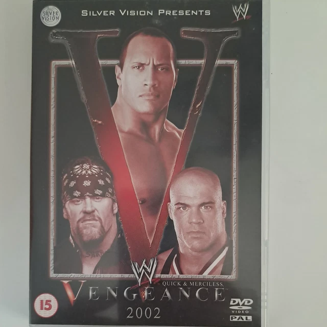 WWE VENGEANCE 2002 Wrestling DVD | WWF RARE FREE POST £19.34 - PicClick UK