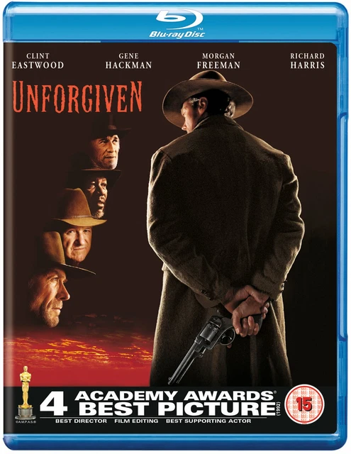 UNFORGIVEN (BLU-RAY) CLINT Eastwood Gene Hackman Jaimz Woolvett Morgan Freeman EUR 12,44 ...