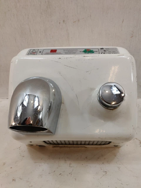 WORLD HAND DRYER Push Button 230V £60.00 - PicClick UK