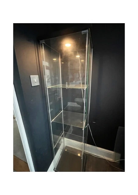 IKEA DETOLF GLASS Display Cabinet - Excellent Condition £50.00 ...