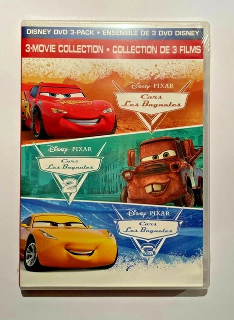 DISNEY CARS 3-MOVIE Collection (DVD) Brand New and Sealed $29.99 ...