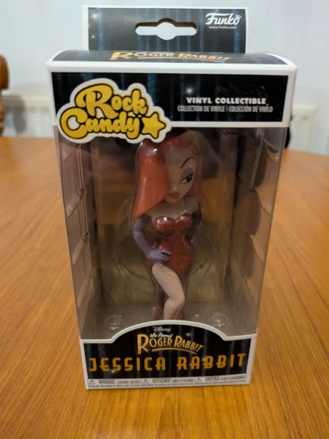 OFFICIAL DISNEY WHO Framed Roger Rabbit Jessica Rabbit Funko Rock Candy ...