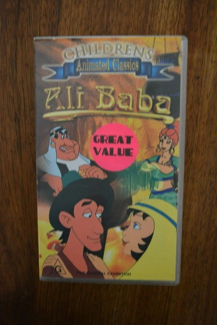ALI BABA Vhs Childrens Animated Classics $12.99 - PicClick AU