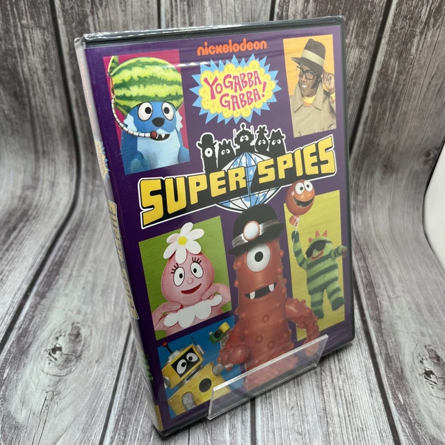 5 LOT YO Gabba Gabba! DVDs Nickelodeon: Birthday Boogie, Super Spies ...