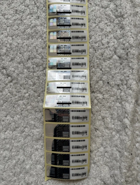 WINDOWS 11 PRO Key OEM Lizenz Aufkleber Sticker Neu EUR 12,49 - PicClick DE