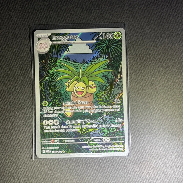 POKEMON TCG MEGA Evolution Exeggutor Illustration Rare 135/132 Nm £4.35 ...