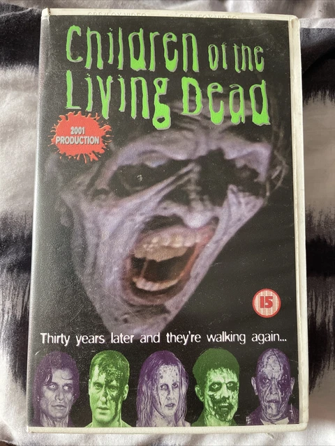 CHILDREN OF THE Living Dead ex-rental VHS Tom Savini John Russo zombies ...