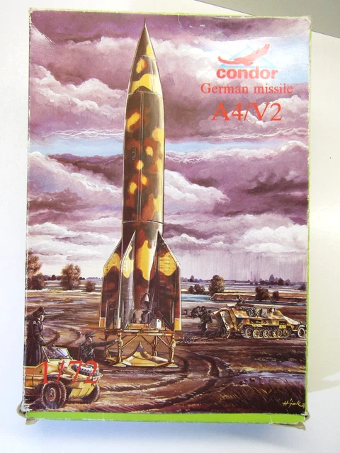 CONDOR 1:72 SCALE German Missile A4/V2 Model Kit # 001 EUR 29,06 ...