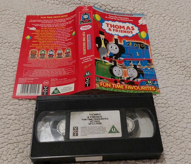 THOMAS & FRIENDS - Fun Time Favourites (2000, VHS Tape) Video Tank ...