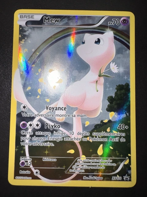 CARTE POKÉMON : Mew XY110 XY Promo Bloc XY Français Mint EUR 19,90 ...
