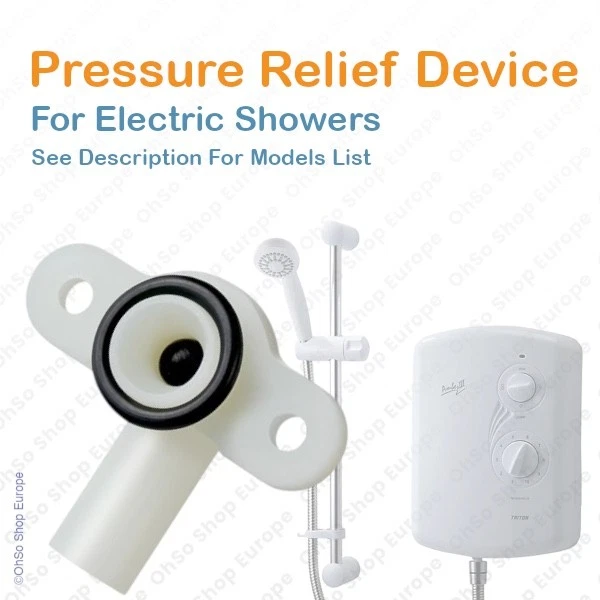 SHOWER PRESSURE RELIEF Device Valve PRD TRITON Electric Rubber O Ring ...