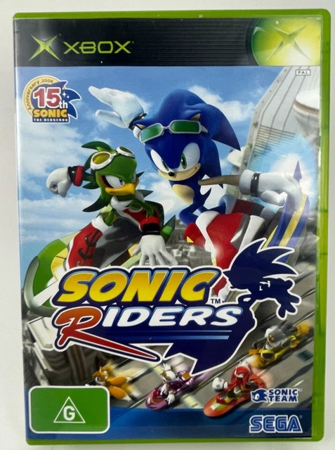 SONIC RIDERS - Microsoft Xbox Original Complete With Manual (FREE ...