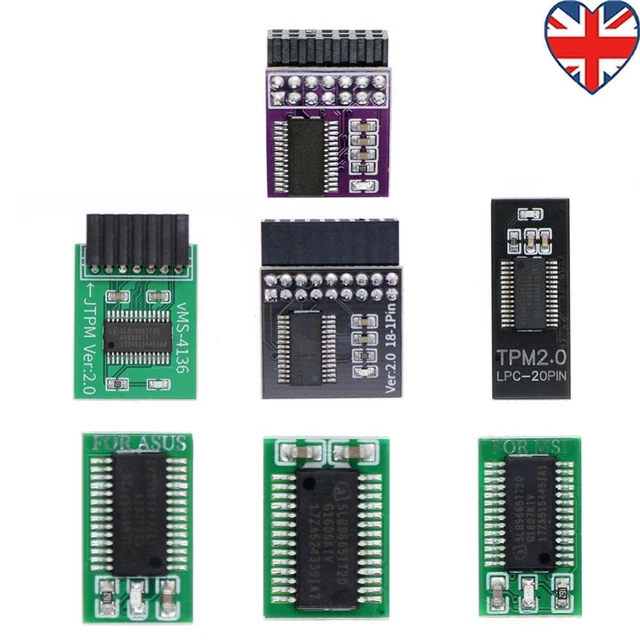 TPM 2.0 MODULE TPM 2.0 Encryption Security Module Remote Card for Win11 ...