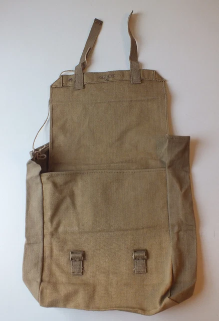 WW2 BRITISH ARMY 1937 pattern webbing large pack dated 1945 unissued ...