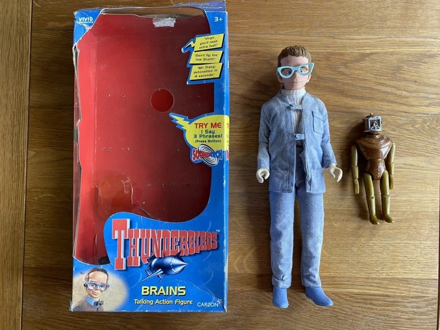 THUNDERBIRDS: BRAINS TALKING Action Figure (12 inch figure): Vivid ...
