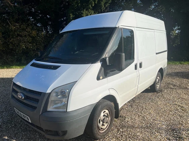 FORD TRANSIT 85 T260 High Top MWB Van FWD - Trade Disposal DU59NYW ...