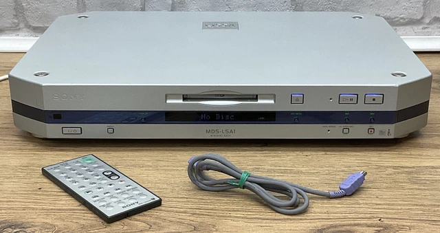 SONY LISA MDS-LSA1 - Lissa System Minidisc Player / Recorder & Remote £ ...
