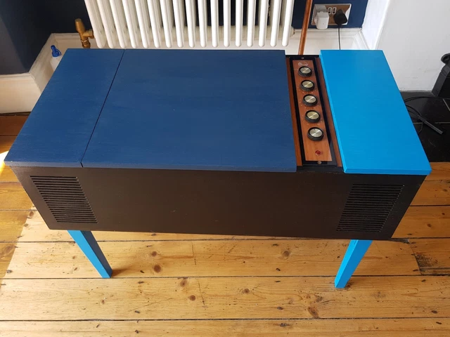 MARCONI RECORD PLAYER table cabinet retro vintage £100.00 - PicClick UK