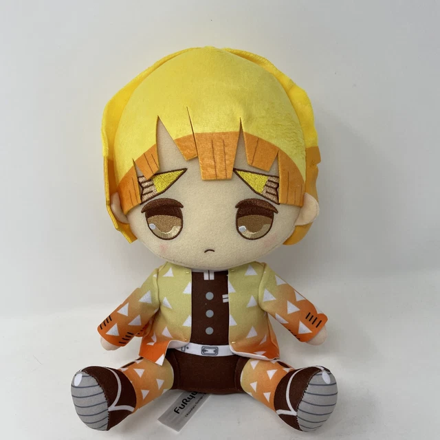 DEMON SLAYER: KIMETSU no Yaiba Zenitsu Agatsuma Pouting Nesoberi Plush ...