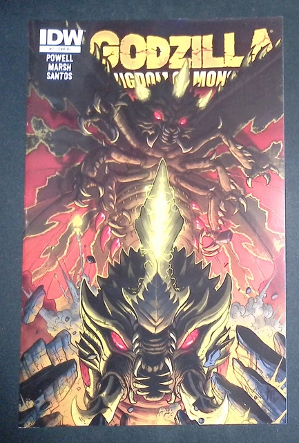 GODZILLA KINGDOM OF Monsters #7 IDW Comics Retailer Incentive Variant ...