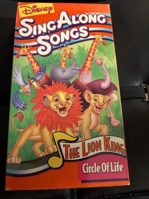 DISNEYS THE LION King Sing Along Songs VHS $9.78 - PicClick CA