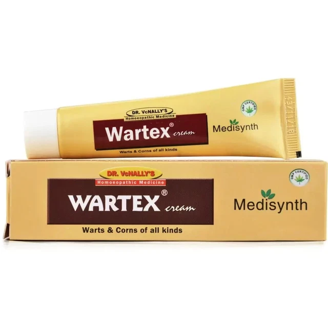 MEDISYNTH WARTEX CREAM (20gm) Effective In Warts & Corns Buy 2 Get 1 ...