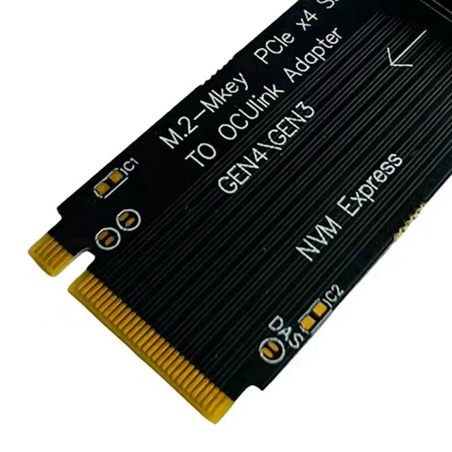 PCB M.2 NVME a U.2 Oculink SFF-8612 adattatore comfort PCI-E NGFF GEN4 ...