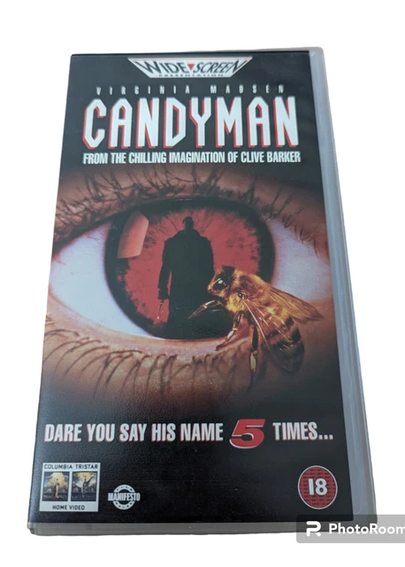 CANDYMAN VHS WIDE Screen 1992 Release VHS Still Factory Sealed Rare! £ ...