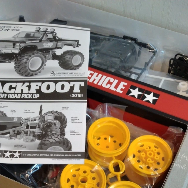 TAMIYA BLACKFOOT 1/10 RC Electric Off-Road Buggy 2016 Model Racing Car ...