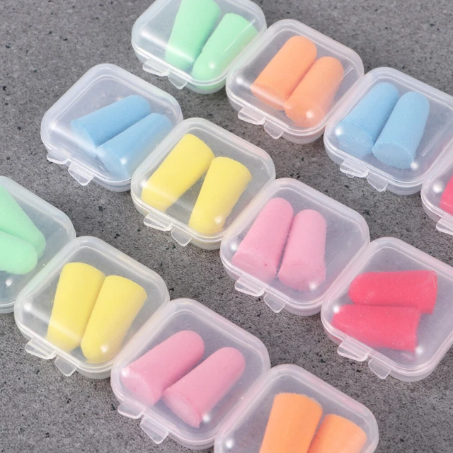 12 BOXES FOAM Ear Plugs Earplugs for Sleep Noise Cancelling Buds to £8. ...