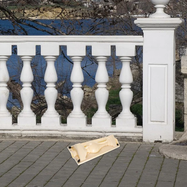 ROMAN COLUMN MOLDING for Concrete Plastic Balustrade Molds Fence Pillar ...