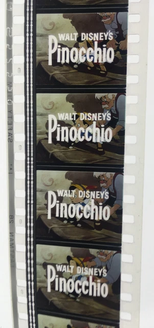 DISNEY PINOCCHIO 1970S Reissue Trailer 35mm Film Reel £50.01 - PicClick UK