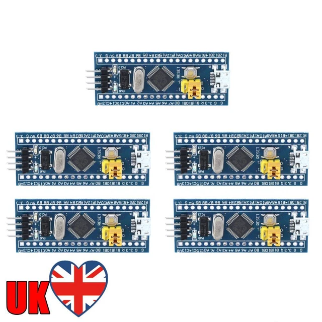 5 PZ STM32F103C8 braccio STM32 scheda di apprendimento core mini scheda ... 5 PZ STM32F103C8 braccio STM32 scheda di apprendimento core mini scheda ...