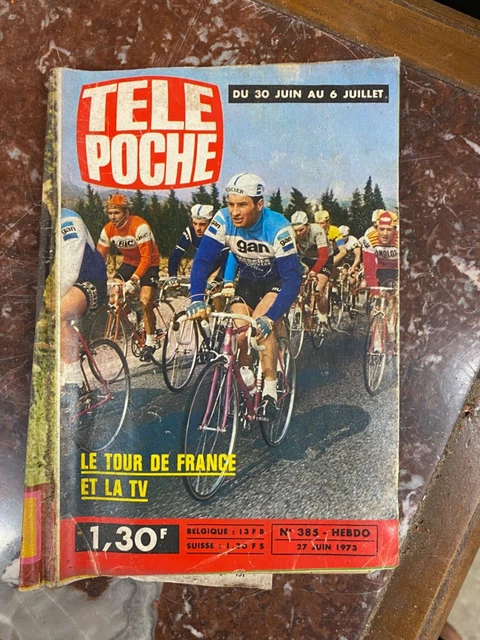 REVUE LIVRE TÉLÉ Poche 1973 N° 385 Le Tour De France Et La Tv EUR 10,00 ...