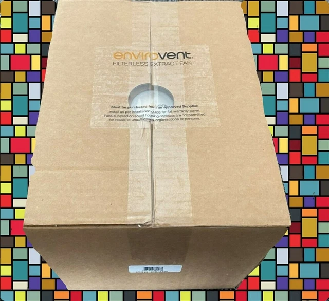 ENVIROVENT INFINITY FILTERLESS Extraction Fan - 230v £71.99 - PicClick UK