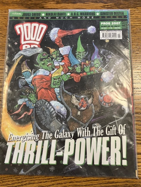 2000AD COMIC ISSUE Prog #2007 13/12/06 December 13th 2006 Christmas ...