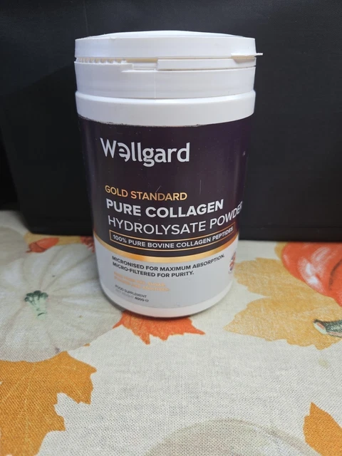 COLLAGEN POWDER, GOLD Standard Bovine Collagen Peptides Powder Wellgard ...