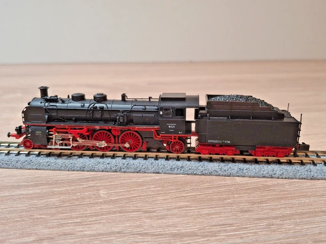 ARNOLD SPUR N 2544 Schlepptenderlok BR 18521 der DR Analog DC in OVP ...