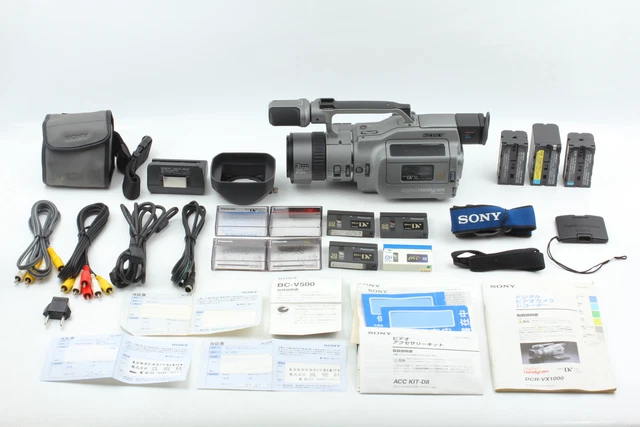 TESTATO [ QUASI Mint] Sony Handycam DCR-VX1000 Digitale Camera Video ...