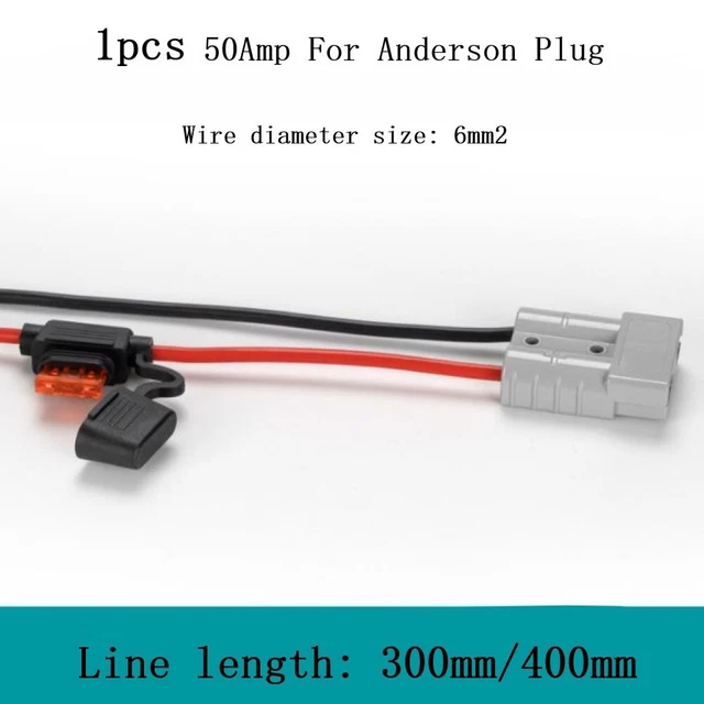 LEAD TO LUG M8 Terminal Battery Charging Connector Cable50A For ...