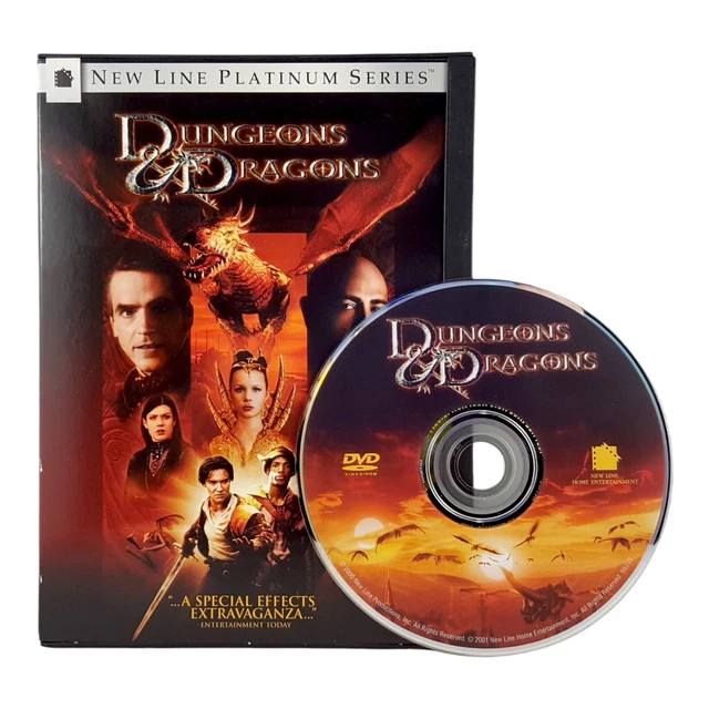 DUNGEONS & DRAGONS (DVD 2001, Snap Case) Fantasy Adventure w ...