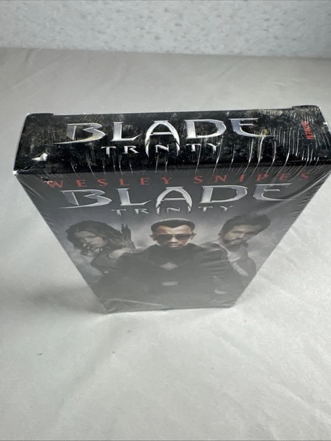 BLADE: TRINITY (VHS, 2005) Sealed Rare Wesley Snipes Cult Classic £44. ...