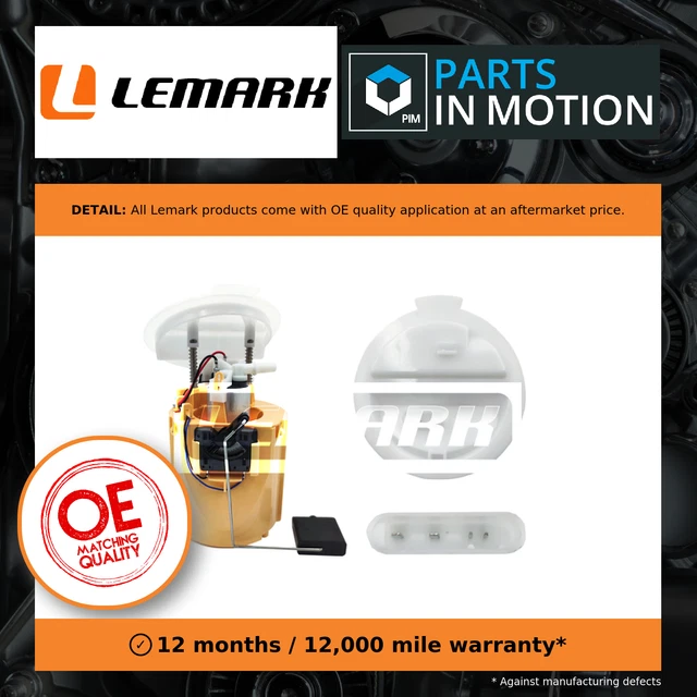 FUEL PUMP FITS MERCEDES E300 S212, W212 3.0D 09 to 16 Lemark 2124700194 Quality £62.02 - PicClick UK