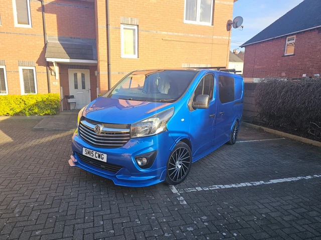 VAUXHALL VIVARO SPORTIVE crew cab swb modified px £10,000.00 - PicClick UK