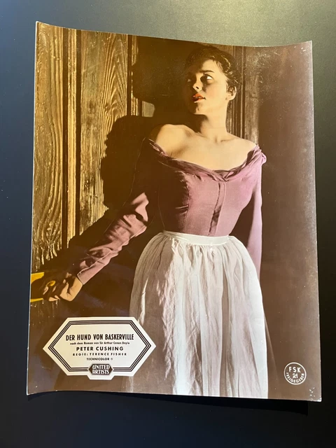 DER HUND VON Baskerville Aushangfoto Hammer Lee Cushing EUR 200,00 - PicClick FR