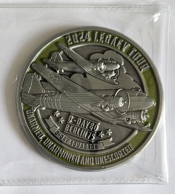 D-DAY 80TH ANNIVERSARY Coin . 80e D-day Squadron Daks EUR 38,45 ...